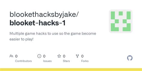 GitHub Blookethacksbyjake Blooket Hacks Multiple Game Hacks To Use So The Game Become