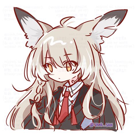 Vulpisfoglia Arknights Arknights Commentary Hashtag Only