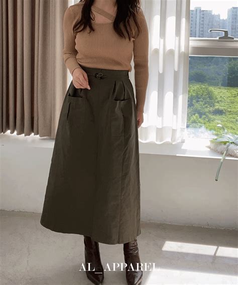 추천빠른발송 카고스커트3color 데일리룩데이트룩키작녀플레어스커트밴딩스커트a라인스커트카고미디스커트꾸안꾸 에이블리