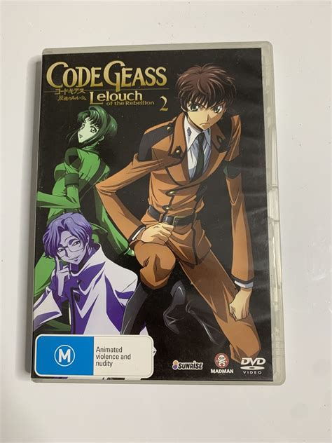 Code Geass Lelouch Of The Rebellion Vol 2 Dvd 2007 Region 4 And 2