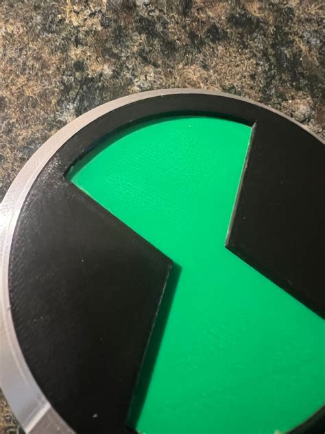 Ben 10 Plumbers Badge 3d Printed Alien Force Emblem Etsy