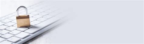 Premium Photo Padlock On The Computer Keyboard Security