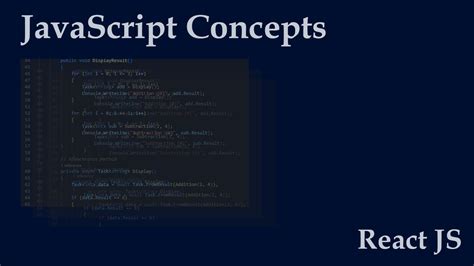 Javascript Concepts