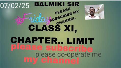 Class Xi Limit S Problems Indeterminate Form Very Easy Method Youtube