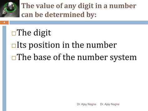 1 Number System And Conversion From Decimal To Other Base Number System Pptx Free Download