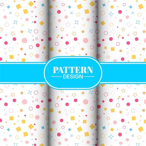 Premium Vector Vector Elegant Geometric Pattern Design Template