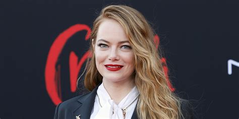 Emma Stone Hits ‘Cruella’ Red Carpet in a Stylish Suit! | Emma Stone ...
