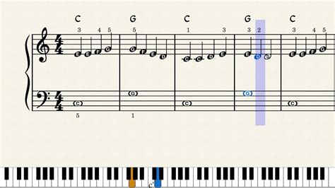Ode To Joy Easy Piano Sheet Music With Letters Youtube