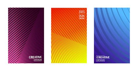 기하학적 그라데이션 설계의 최소 커버 디자인 벡터 하프톤 그라데이션 선입니다 텍스트 현대 미술 그래픽프레임 명함 초대장 기프트 카드 전단지 브로셔 디자인 0명에 대한 스톡