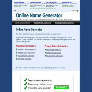 Pabiddiapres Free Random Business Name Generator
