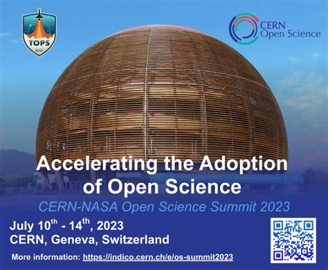 nasa and cern to host open science summit earthdata