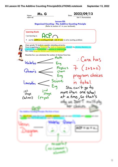 Solution Additive Counting Principle Studypool