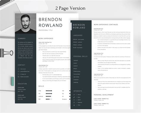Software Developer Resume Coding Interview IT Resume Template Designer Resume Programmer