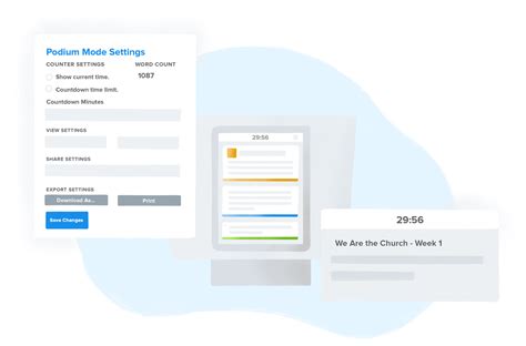 Podium Mode Sermonary
