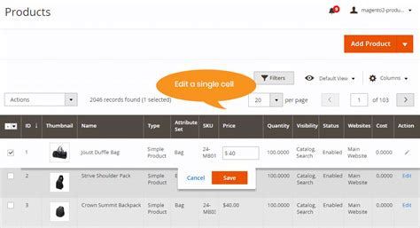 Magento 2 Product Grid Inline Editor Extension Bss Commerce