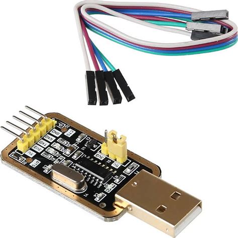 Joy It Sbc Ttl Jumper Kabel Raspberry Pi® 1x Usb 20 Stecker A 4x