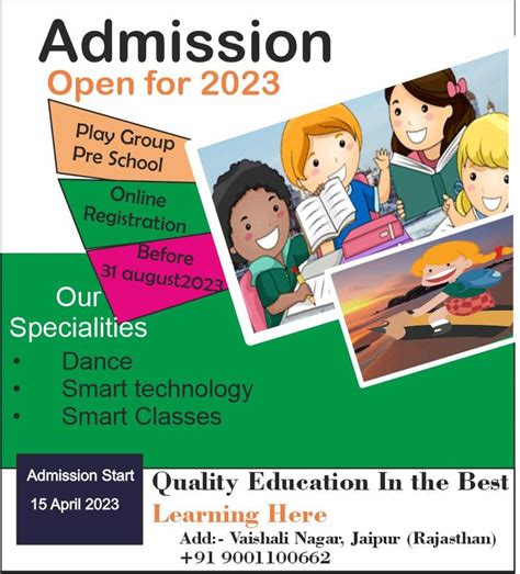 Coreldraw School Pamphlet New Design Smart Class Smart Technologies Playgroup