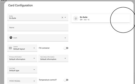 Thermostat Card Help Configuration Home Assistant Community
