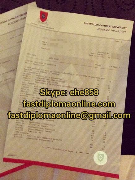 How To Get A Australian Catholic University ACU Academic Transcript FastDiplomasOnline Com