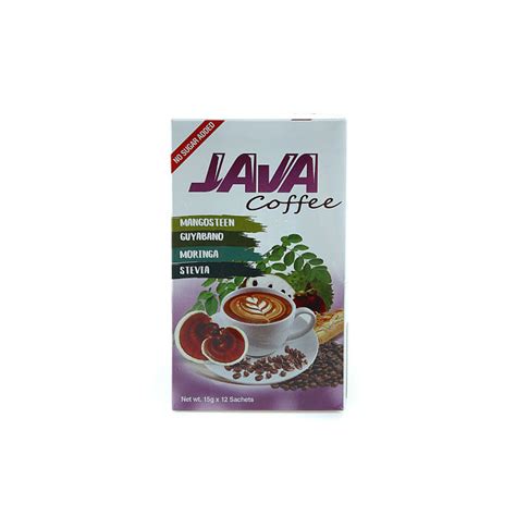 Java 8 In 1 Herbal And Health Coffee Mix With Guyabano Extract