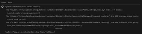 Python Problem Loading Xps Files Blender Stack Exchange