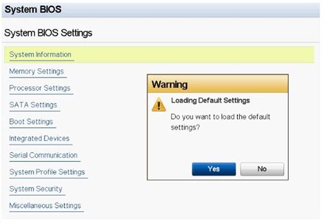 How To Reset The Bios Of A Dell Poweredge Server Dell Us