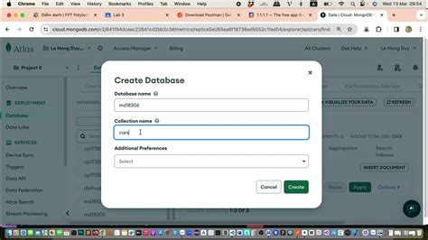 Hướng Dẫn Tạo Database Mongodb Kết Nối Web Server Expressjs Phần 1