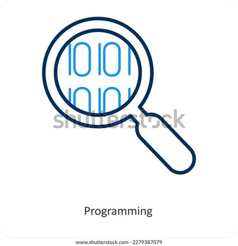 programming coding icon concept stock vector royalty free 2279387079