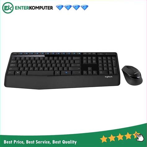 Jual Logitech Wireless Desktop Mk345 Aksesoris Pc Laptop Komputer Computer Shopee