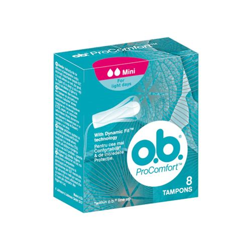 Set 6 X Tampoane Ob Procomfort Min 8 Bucati Cutie Emagro