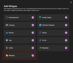 How To Add Weather To Taskbar Windows