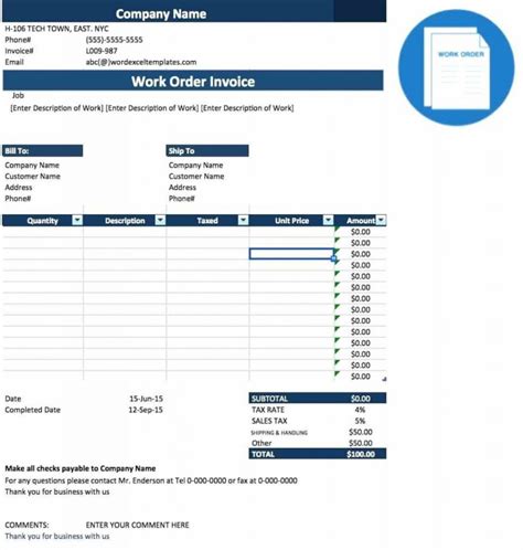 Work Order Tracking Spreadsheet Spreadsheet Downloa Work Order Tracking Spreadsheet Work Order