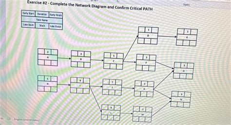 solved exercise 22 complete the network diagram and