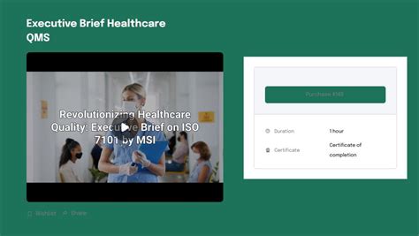 Iso 7101 Healthcare Qms Objectives Strategies And Setting Guidance