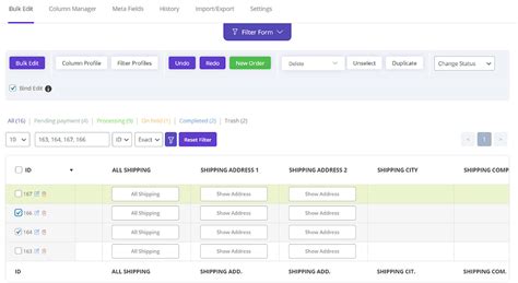 How To Bind Edit Orders In Woocommerce Bulk Orders Editing Plugin