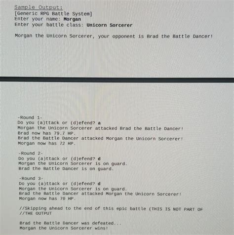 Solved Assignment 7b Battle For Our Last Assignment In Cse