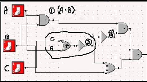 Converting Logic Circuit Diagram To Boolean Expressions Logi