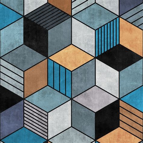 Colorful Geometric Wallpaper For Modern Homes