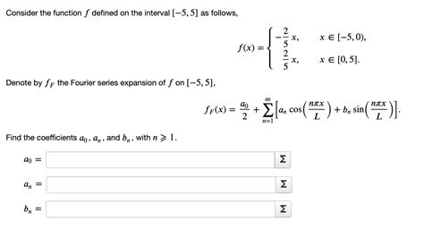 solved consider the function f defined on the interval