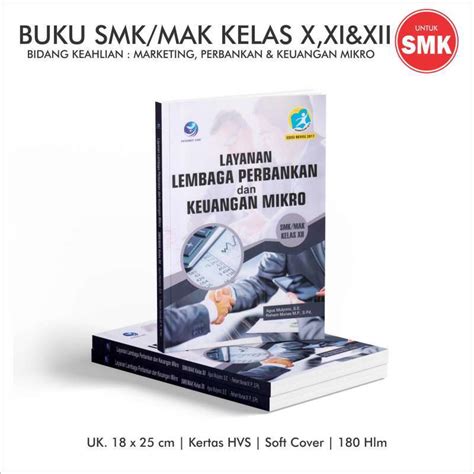 Jual Buku Smk Mak Kelas X Xi Dan Xii Bidang Marketing Perbankan Keuangan Mikro Administrasi