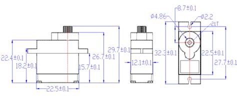9g Micro Servo Fs90 180 Degree 1 5kg Cm Buy In Australia Ce09376 Core Electronics