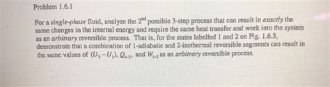 Solved Problem 161 For A Single Phase Fluid Analyze The