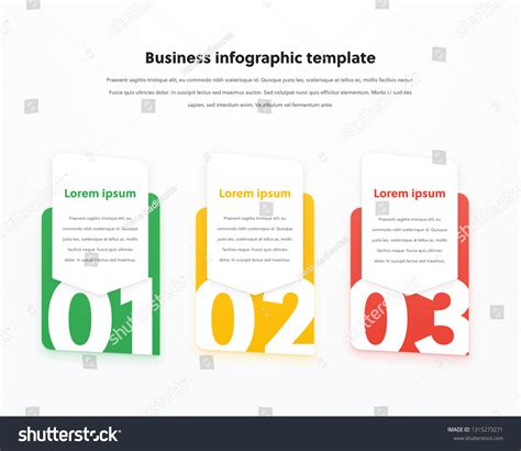 Tree Steps Progress Infographic Made Card Stock Illustration Shutterstock