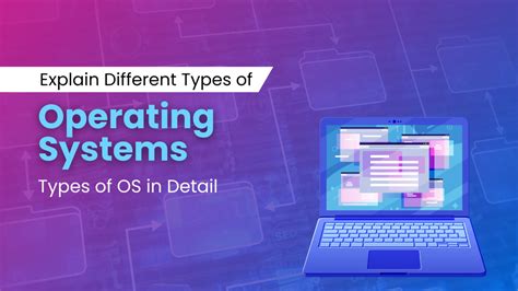Explain Different Types Of Operating Systems Types Of Os In Detail