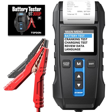 Car Battery Tester 12v 24v 100 2000cca Lead Acid Battery Desertcart India