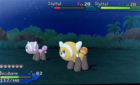 [7] Shiny Stufful In Less Than 100 Calls Plus Its Male With Cute