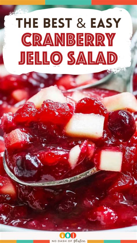 Cranberry Jello Salad