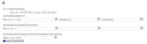 Solved A Use Calculus To Find The Precise Values Of The