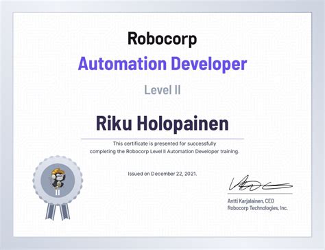 Riku Holopainen On Linkedin Rpa Robocorp