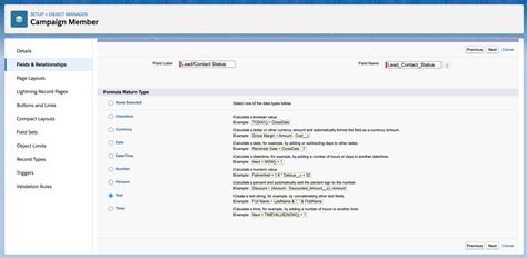 how to add custom fields to campaign members in salesforce create a